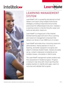 RESOURCES AND DOWNLOADS - Intelitek