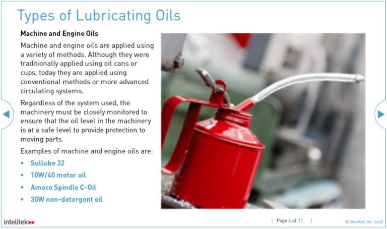 Lubrication for Technicians (BA03) - Intelitek