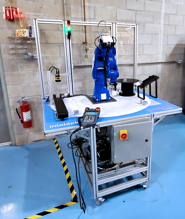 ROBOTIC CART FOR EDUCATION WITH GP8 ROBOT - Intelitek